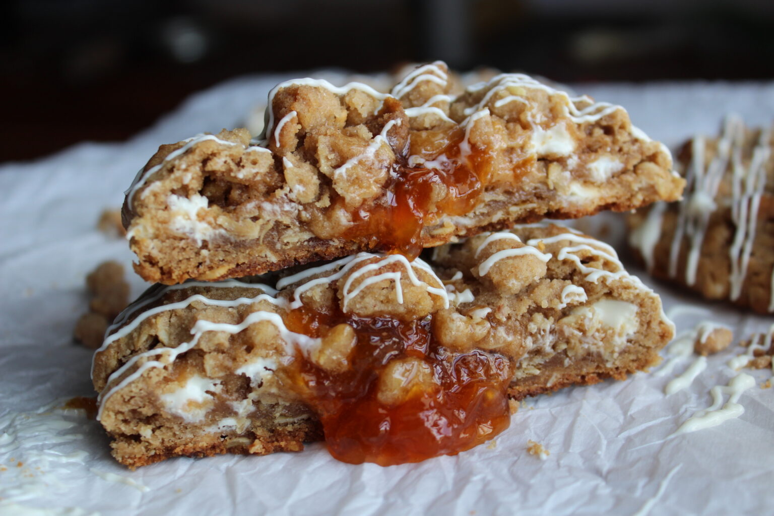 Peach Crumble Cookie - Sunshine Texas Cookies