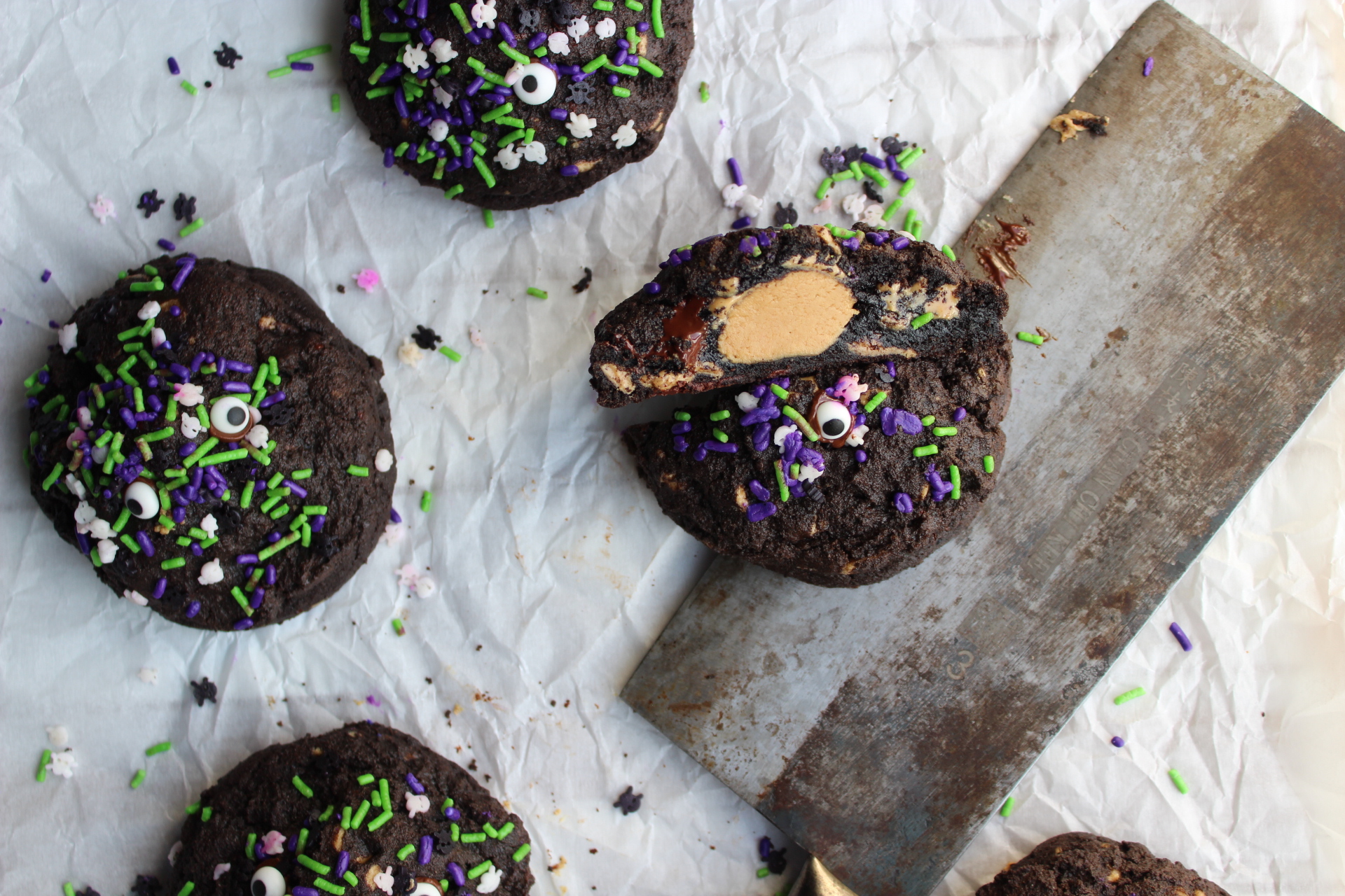 Double Chocolate Peanut Butter Cookies - Sunshine Texas Cookies