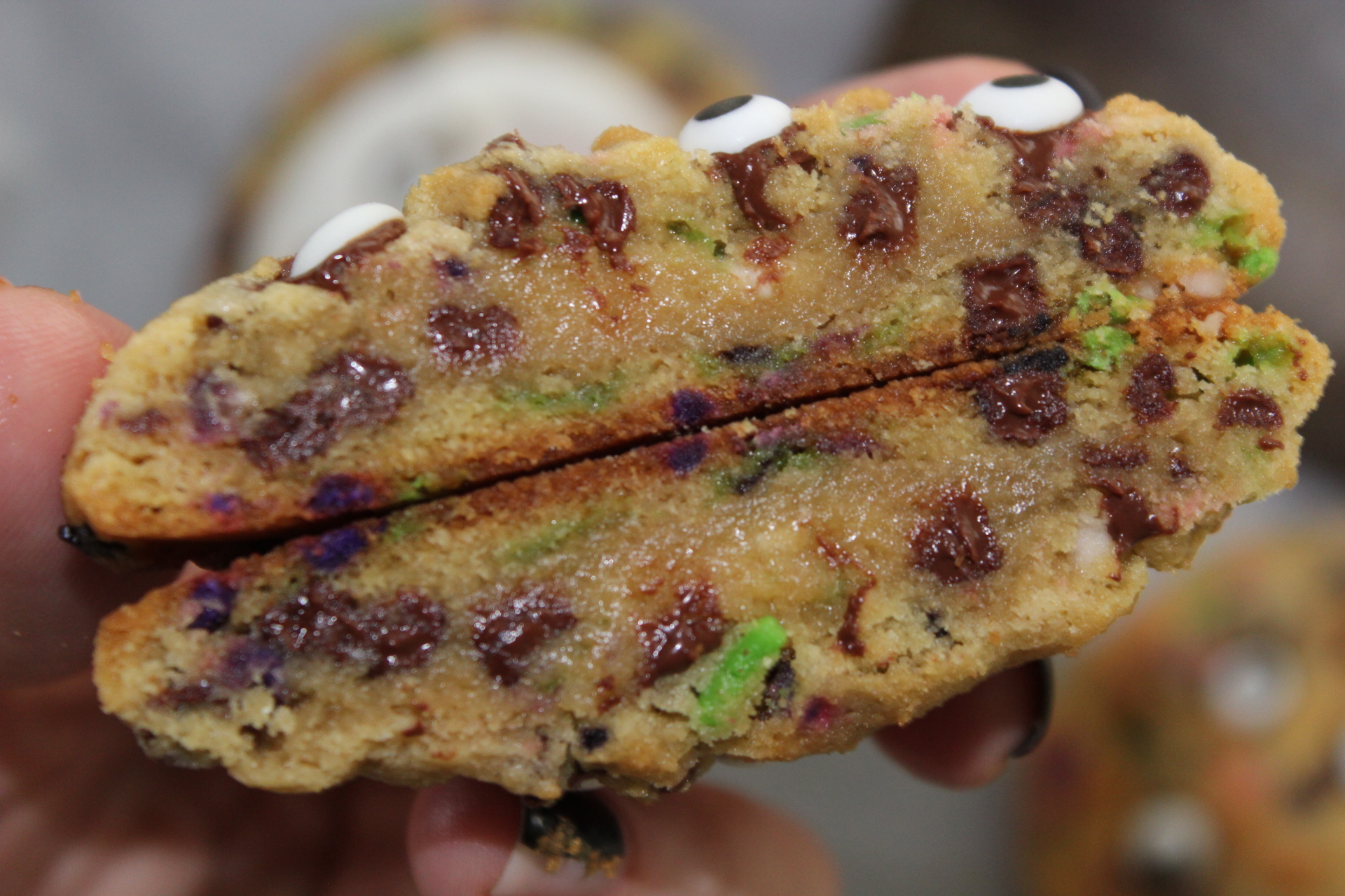 Halloween Chocolate Chip Cookies - Sunshine Texas Cookies