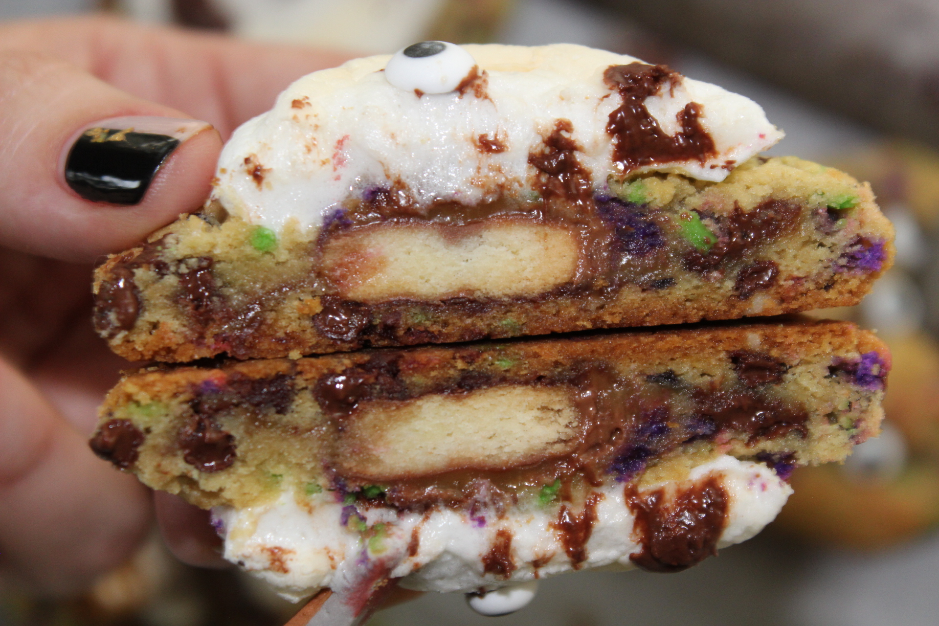 Halloween Chocolate Chip Cookies - Sunshine Texas Cookies