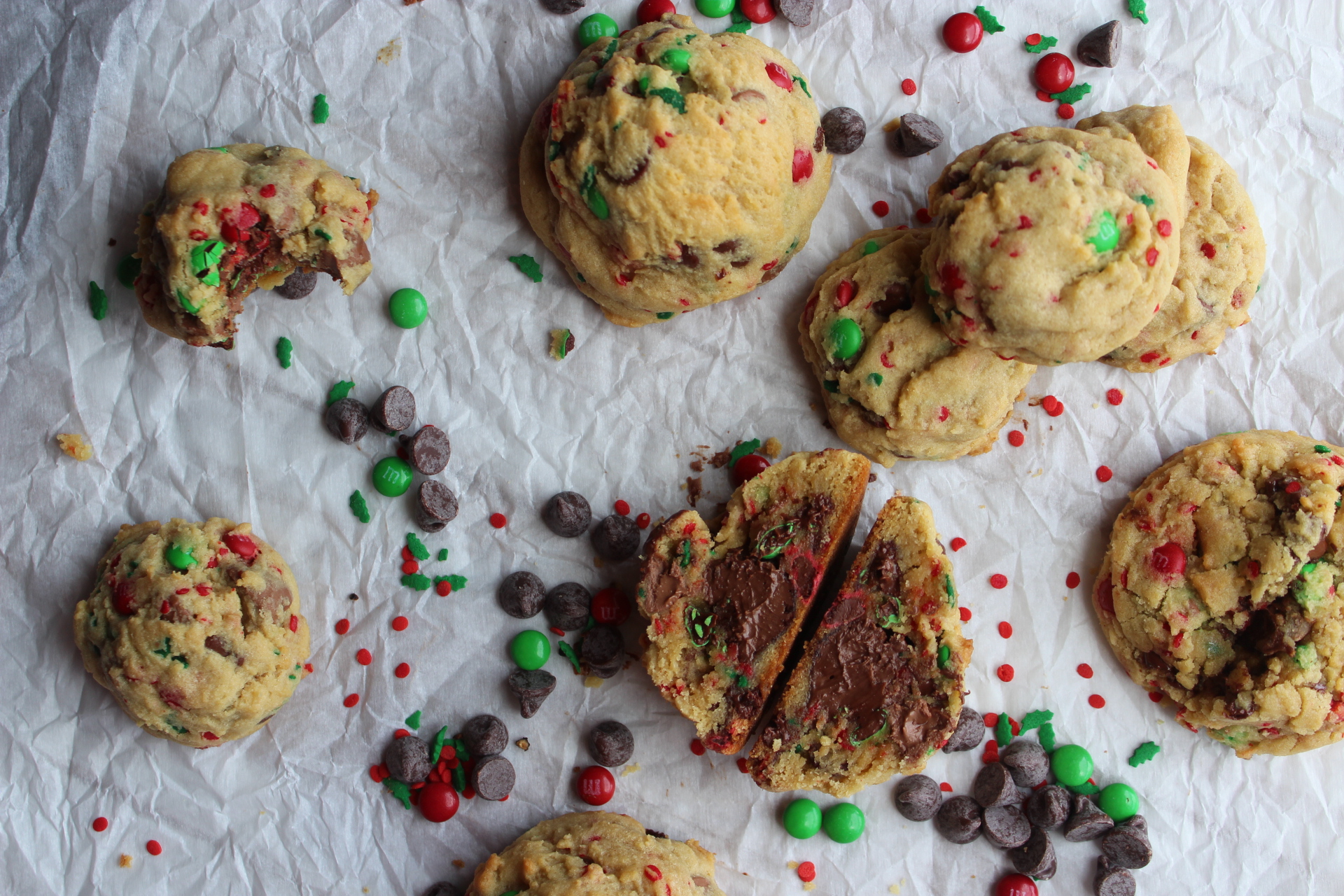 Christmas Chocolate Chip - Sunshine Texas Cookies