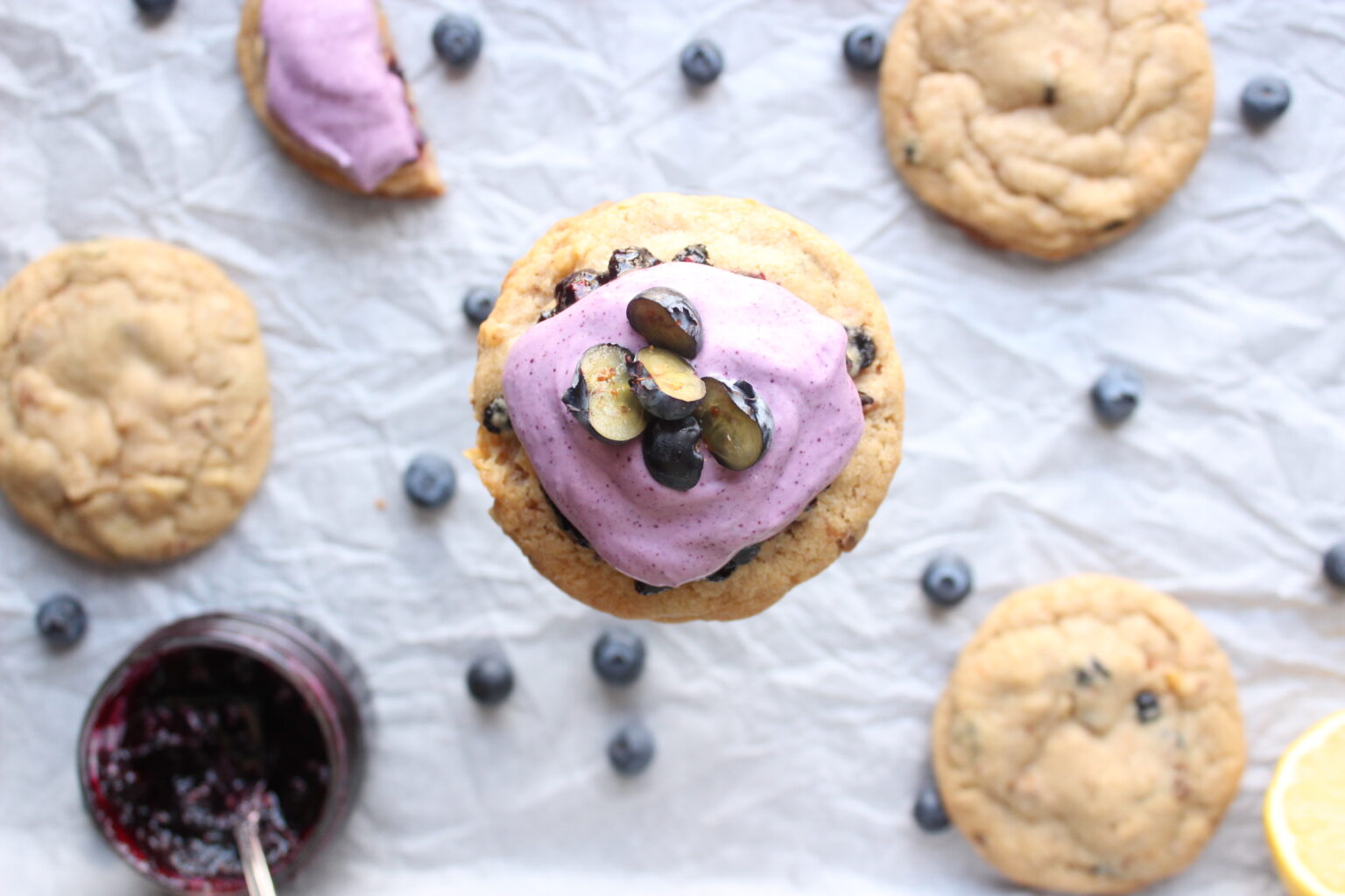 Blueberry Dream Cookies - Sunshine Texas Cookies