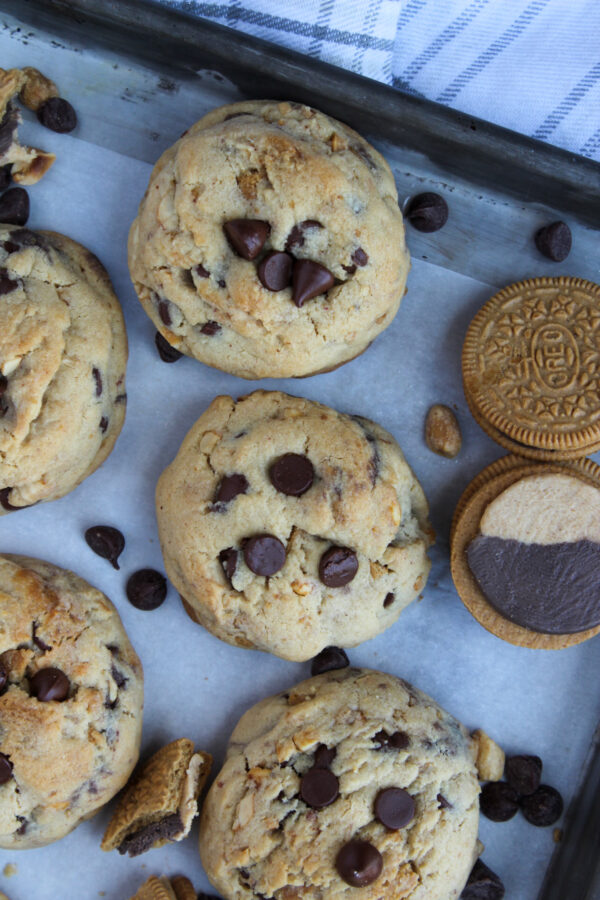Peanut Butter Chocolate Chip Cookies - Sunshine Texas Cookies